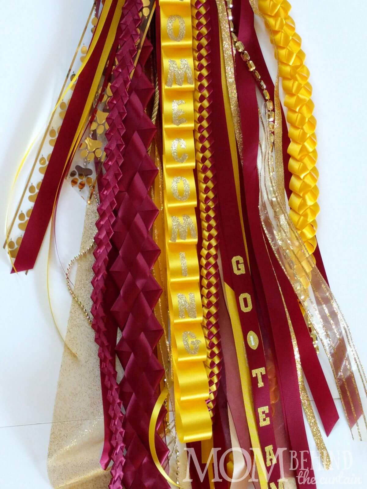 Beginners Tips And Tricks For Making Homecoming Mum Spirit Braids • Mom Behind The Curtain