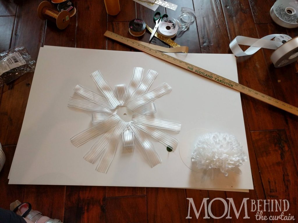 Homecoming Mum DIY Ideas Texas Senior White Mum • Mom Behind the Curtain